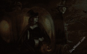 Go4mosaic Blog | Witch mosaic from Matrix Letters